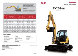 Yanmar SV100 Excavator | Used | Yanmar | Drilling Equipment Resources