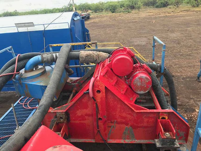 American Augers Custom Mud Cleaning System | Drilling Equipment Resources