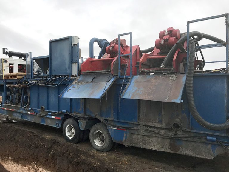 American Augers Custom Mud Cleaning System | Drilling Equipment Resources