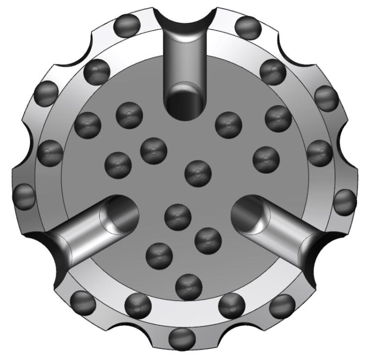 Drill King 8.00’’ Convex QL6 DTH Bit | Drilling Equipment Resources